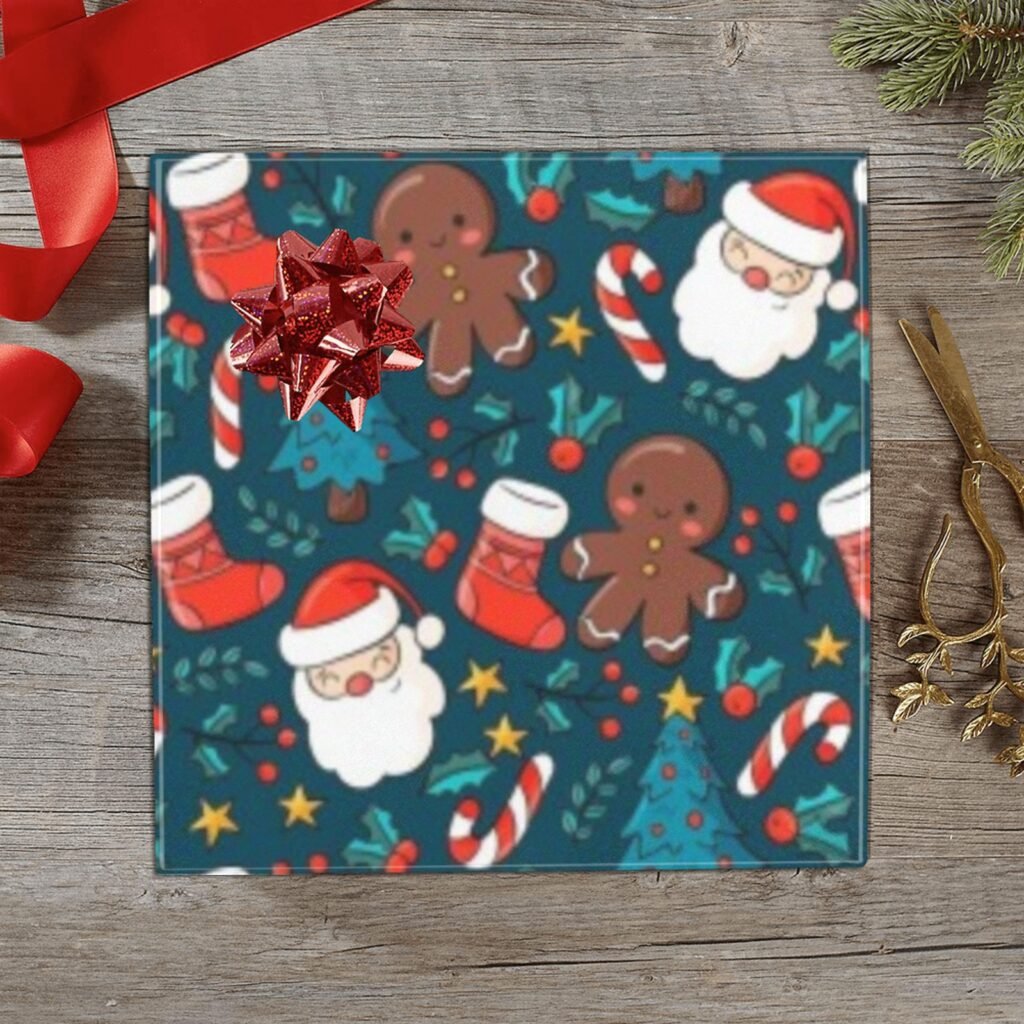 Wrapping Paper Gift Wrap – Green Candy – 1, 2, 3, 4 or 5 Rolls